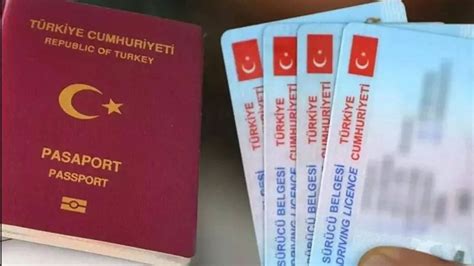 Kimlik pasaport ehliyet ücretlerine zam geldi Karar Resmi Gazete de