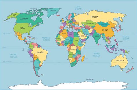 Free Printable World Map World Map Printable Free Printable World Map