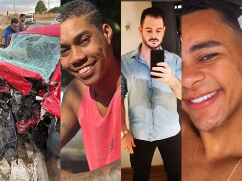 Carros batem de frente três jovens morrem e um fica ferido em rodovia