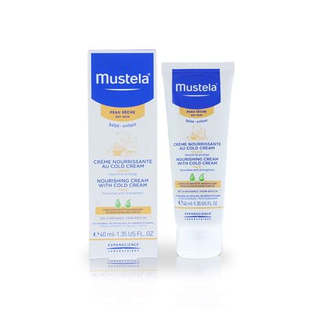 MUSTELA CRÈME NOURISSANTE AU COLD CREAM 40ML votrepara