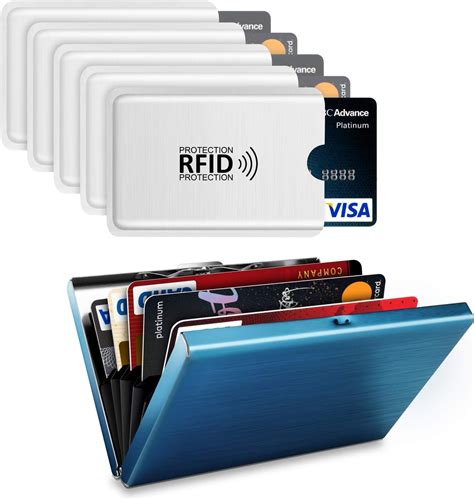 SOGUDE Porte Carte de Crédit 5 Pièces Etui Carte Bancaire Anti