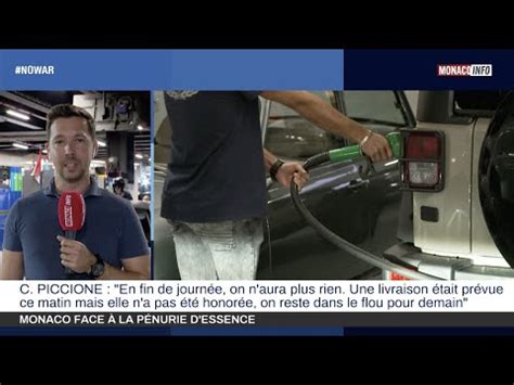 Crise des carburants Monaco face à la pénurie dessence YouTube