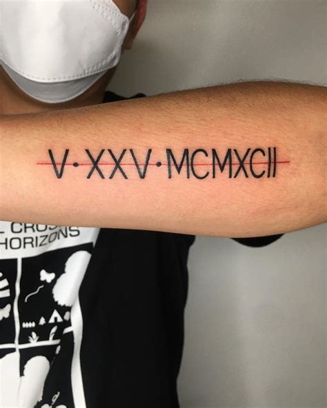 Top 32 Gorgeous Roman Numerals Tattoo Design Ideas 2023 60 OFF