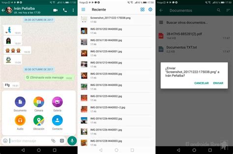 Cómo enviar fotos sin perder calidad en WhatsApp Telegram y Messenger