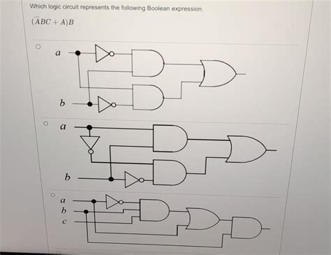 Solved What Is The Boolean Expressions For The Following Chegg