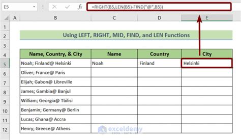 How To Split Text In Excel By Character 5 Quick Methods ExcelDemy