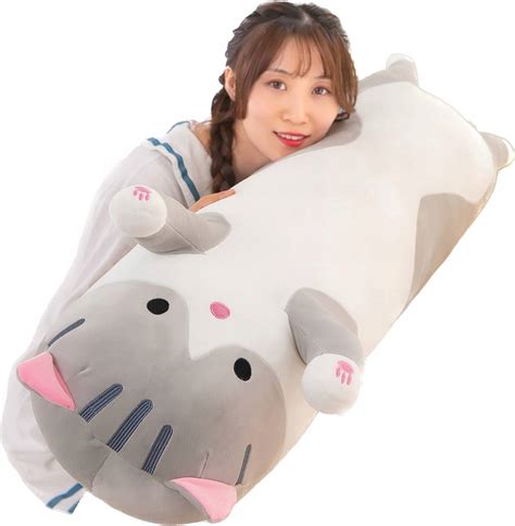 DŁUGI KOTEK KOT MASKOTKA PODUSZKA PLUSZAK 130CM 14337448160 Allegro pl