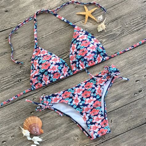 MAILLOT DE BAIN Maillot de bain brésilien Sexy pour femmes ensemble