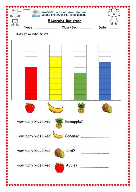 Bar Graph Online Pdf Worksheet Math Fact Worksheets Bar Graphs