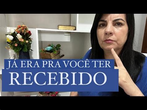 JÁ ERA PRA VC TER RECEBIDO Deus mandou te avisar Vc precisa se