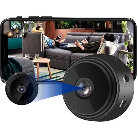 Mini Caméra Espion Mini Camera Espion Sans Fil 1080P Full Hd Caméra