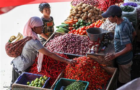 Data Harga Pangan Bawang Merah Hingga Beras Turun Cabai Rawit Naik