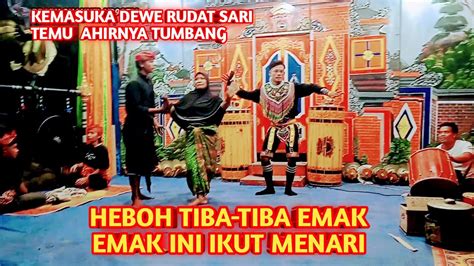 HEBOH PENONTON SARI TEMU TUMBANG DAN MENARI YouTube