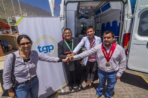 TGP Entrega Ambulancia Totalmente Equipada Para El Distrito De