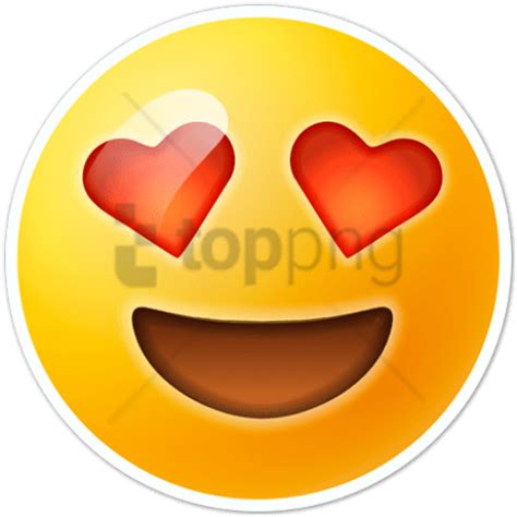 Free Png Emoji Ojos De Corazon Png Image With Transparent Emoji