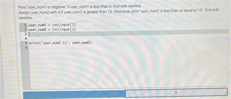 solved print user numi is negative if user num1 is less