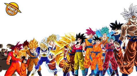 Las Mejores Las Transformaciones De Goku Del Al Jorgeleon Mx