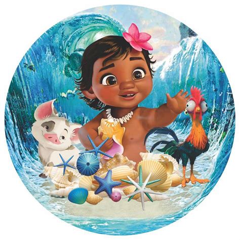 Painel Redondo Moana Baby Extra
