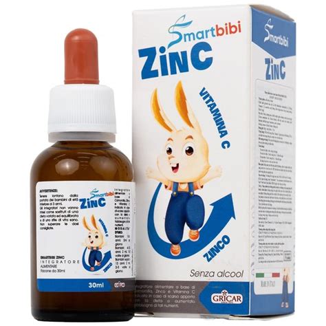 Siro Smartbibi Zinc GRICAR bổ sung kẽm vitamin C giúp tăng sức đề khá