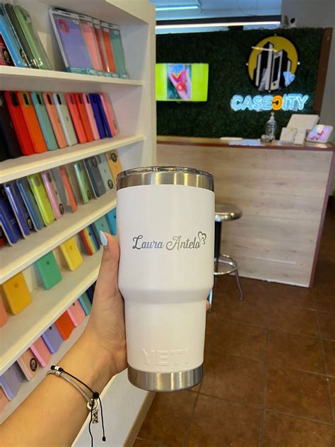 Yeti 30oz Original Personalizado Con Nombre En Vinil In 2024