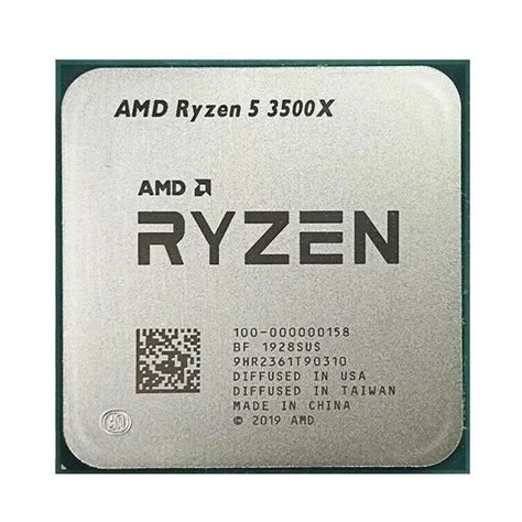 Ryzen 5 3500X Processor 6 Cores 6 Threads 3 6Ghz Base 4 1Ghz