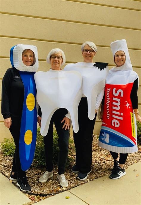 Hauntlook Brush Your Teeth Group Halloween Costume Toothbrush