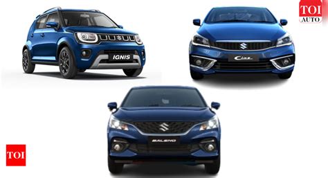 Maruti Suzuki Ignis Ciaz Baleno Gets Discounts Of Up To Rs 54 000 In