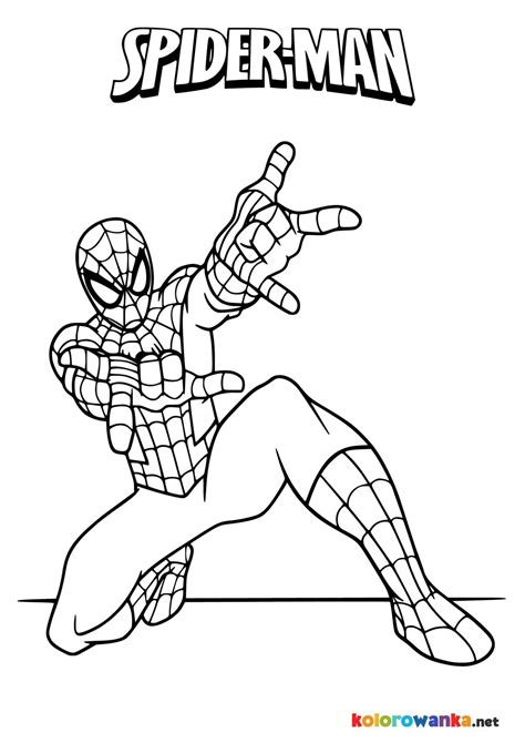 Spiderman Kolorowanki 2 Kolorowanki Dla Dzieci Do Druku
