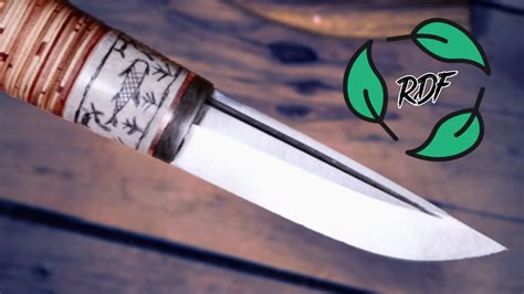 Versus Forging A Puukko With Scrap Steel Youtube