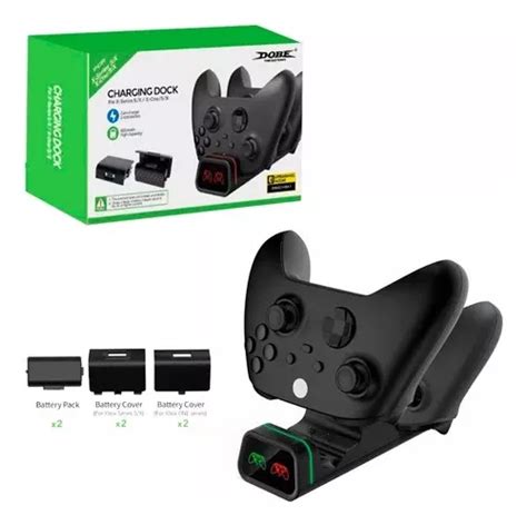 Base Dock Carregador 2 Controle Xbox Series S X 2 Bateria