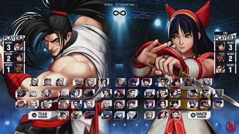 The King Of Fighters XV All Characters Colors Stages DLC Team