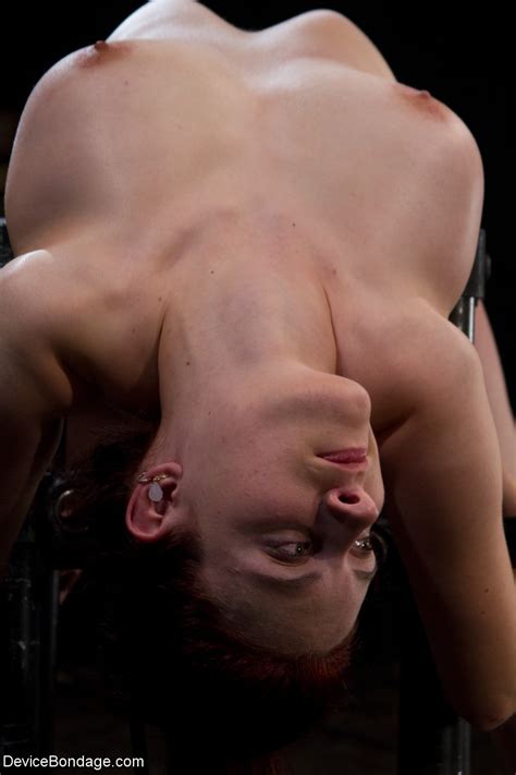 Pretty Naked Babe Iona Grace Gets Punished With A Vibrator In Metal