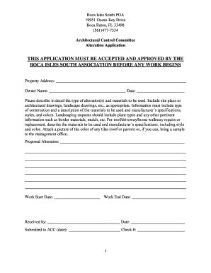 Fillable Online Boca Isles South POA Fax Email Print PdfFiller