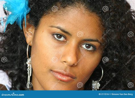 Brazilian Woman With Afro Hair Hold Amapa Flag On White Background Show Thumb Up States Of