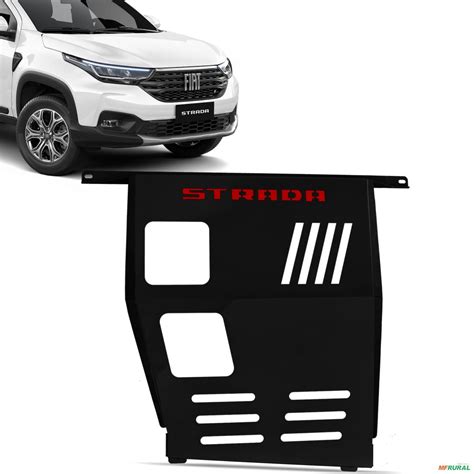 Protetor De Carter Strada 2021 A 2023 Cd Cs Preto Fosco Peito De 633366