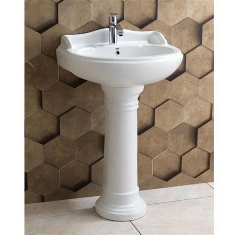 White Ceramic Pedestal Wash Basin At Rs 800 Ceramic Pedestal Wash