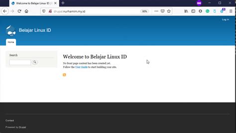 Cara Instalasi Drupal Menggunakan Nginx Di CentOS Belajar Linux ID
