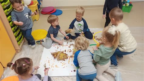 Jesienna Cie Ka Sensoryczna Przedszkole Publiczne Nr W O Arowie