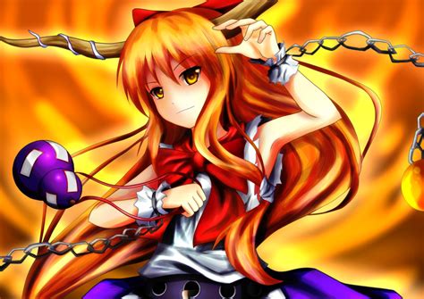 Safebooru 1girl Absurdres Arm Up Armpits Belt Bow Bust Chain Cuffs Eeryuu 2004107