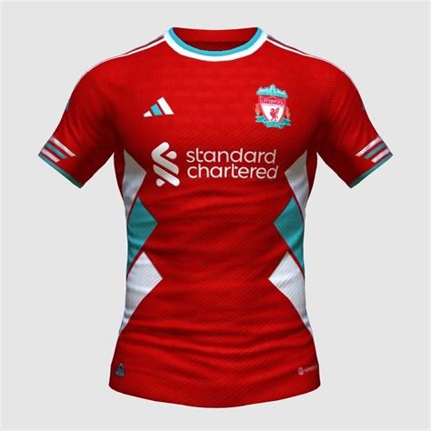 Liverpool X Adidas Home Kit Concept Fifa Kit Creator Showcase