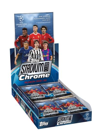 2021 22 Topps UEFA Champions League Stadium Club Chrome Soccerスタジアムクラブ