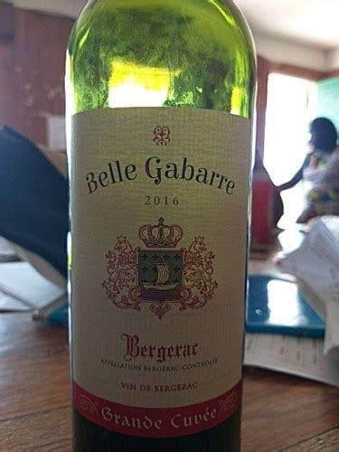 Belle Gabarre Grande Cuvée Bergerac Vivino US
