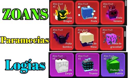 Precio De Todas Las Frutas De Blox Fruits Todorbx