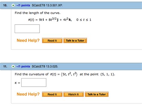 solved find the length of the curve r t 9ti 8t 3 2 j