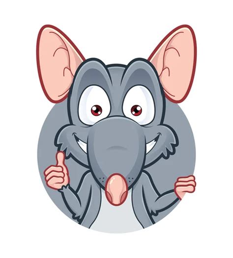 Smiling Rat Stock Vector Image By Sundatoon 54089413