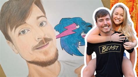 How To Draw Mr Beast Logo Grab Your Pen And Paper And Follow Along As