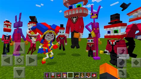 Every The Amazing Digital Circus Addon In Minecraft Pe Bedrock