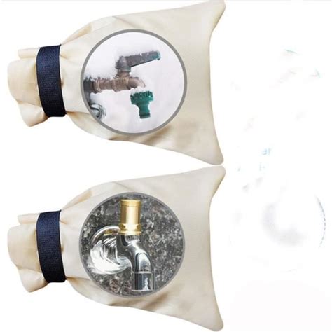 Lot De 2 Housses De Protection Pour Robinet D Extérieur En Tissu Oxford