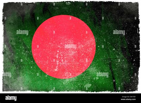 Bangladesh Grunge Flag Stock Photo Alamy