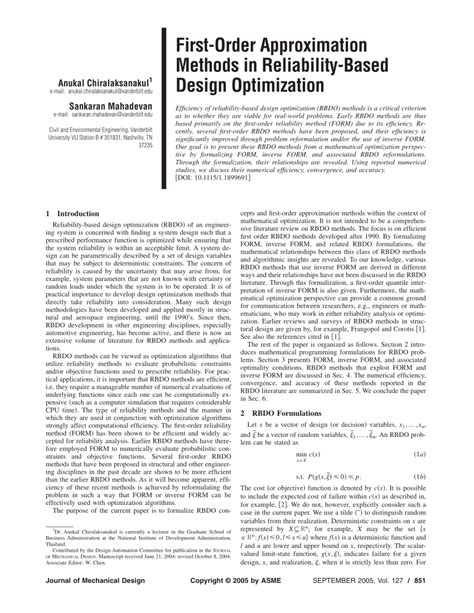 pdf reliability based design optimization methods